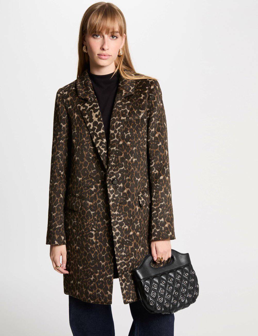 Manteau cintré double rangée de boutons Morgan - Manteau Morgan - Iziva.com Manteau cintré double rangée de boutons Morgan - Manteau Morgan - Iziva.com