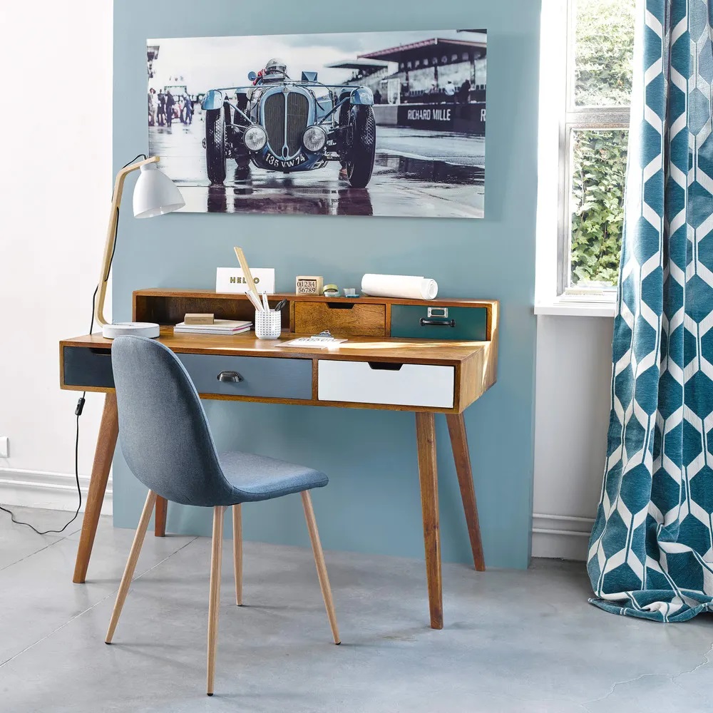 Bureau vintage en manguier Janeiro - Bureau Maisons du Monde - Iziva.com Bureau vintage en manguier Janeiro - Bureau Maisons du Monde - Iziva.com