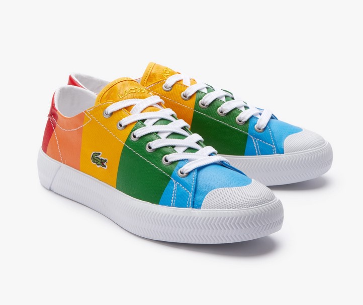 Sneakers Gripshot Lacoste x Polaroid Jaune/Blanc - Baskets Femme ... Sneakers Gripshot Lacoste x Polaroid Jaune/Blanc - Baskets Femme ...