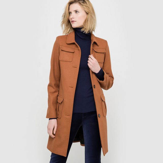 Manteau 60 % laine Atelier R - Manteau Femme La Redoute - Iziva.com Manteau 60 % laine Atelier R - Manteau Femme La Redoute - Iziva.com